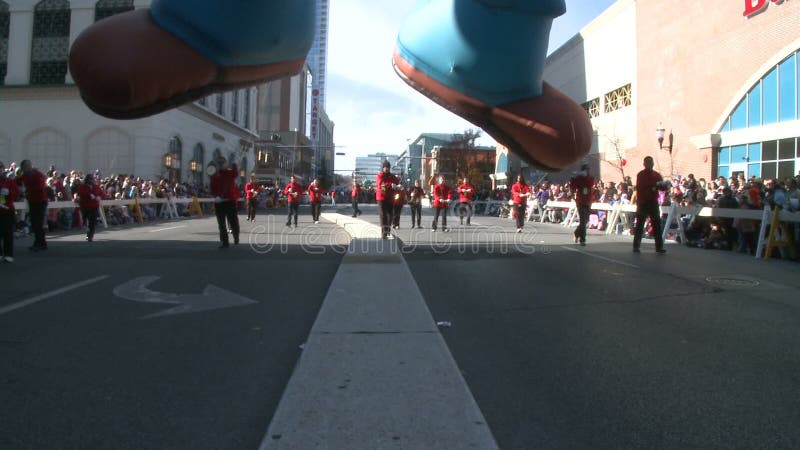 Popeye Balloon at Parade (1 of 2) Stock Video - Video of clap, balloons ...