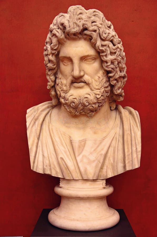 Portret Zeus zdjęcie stock editorial. Obraz złożonej z przyci - 32110428