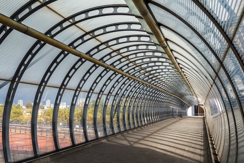 Poplar Bridge stock photo. Image of poplar, footbridge - 178290596