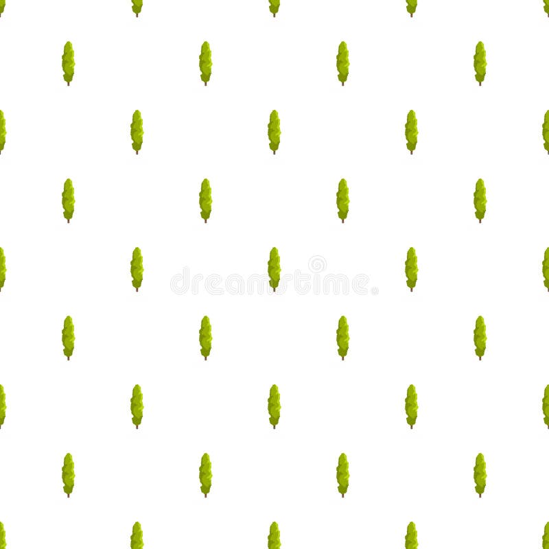 Poplar Tree Pattern Seamless Stock Vector - Illustration of geometric ...