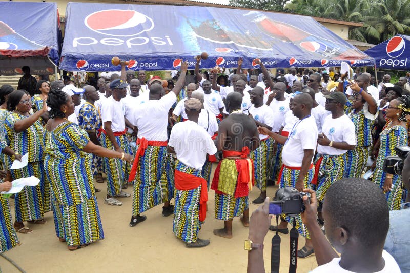 Popo Carnival Cultural Feast Editorial Photography - Image of ...