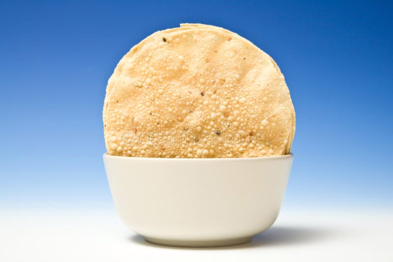 Poppadoms stock image. Image of tradition, bulk, meal - 8440465
