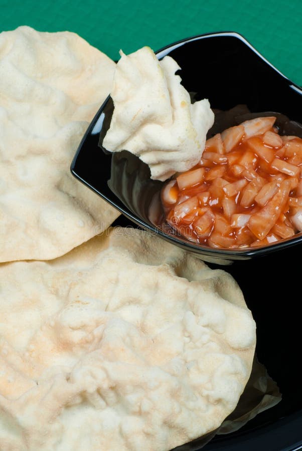 Poppadums stock image. Image of fresh, fried, vertical - 18089889