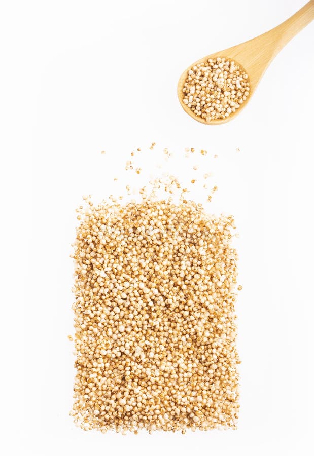 Popped Amaranth Grain - Amaranthus. Top View Stock Photo - Image of ...