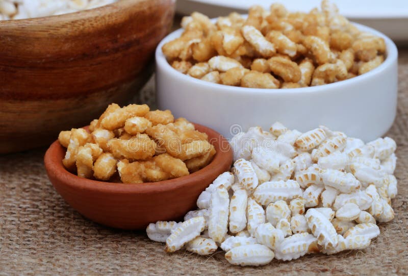 Popped rice and molasses stock image. Image of caramel - 40969465