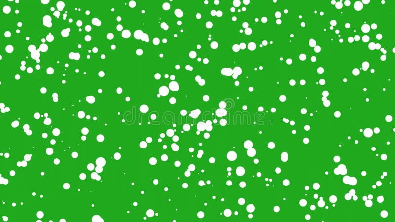 Popping Out of White Particles on Green Screen Stock Video - Video of ...