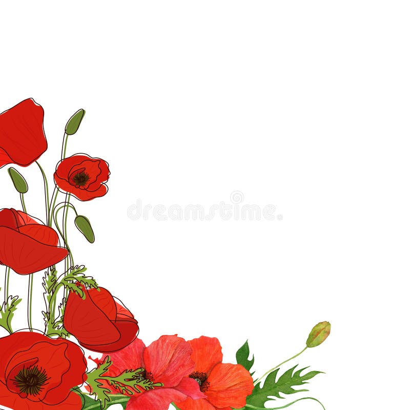 Poppy Corner Stock Illustrations – 1,086 Poppy Corner Stock ...