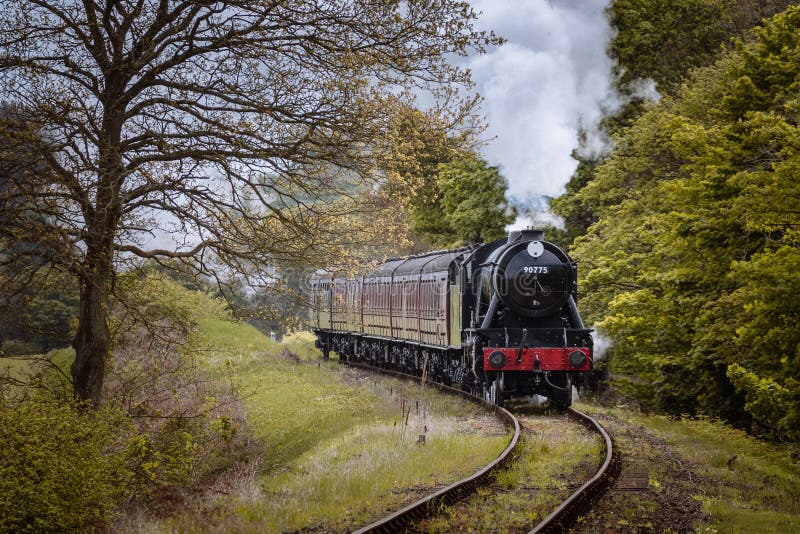 Poppy Line Steam Train, `the Royal Norfolk Regiment` Editorial Image ...
