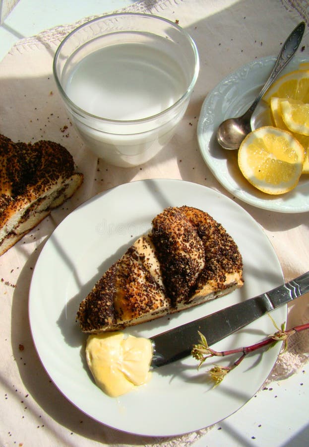 Poppy pecan braid stock image. Image of cupcake, cherry - 53701943