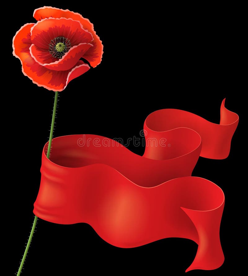 Red Ribbon Flower Stock Illustrations – 44,743 Red Ribbon Flower Stock ...