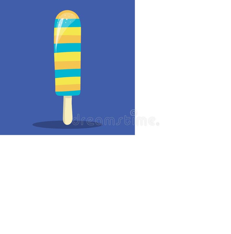 Popsicle 03 stock vector. Illustration of popsicle, cartoon - 198990522