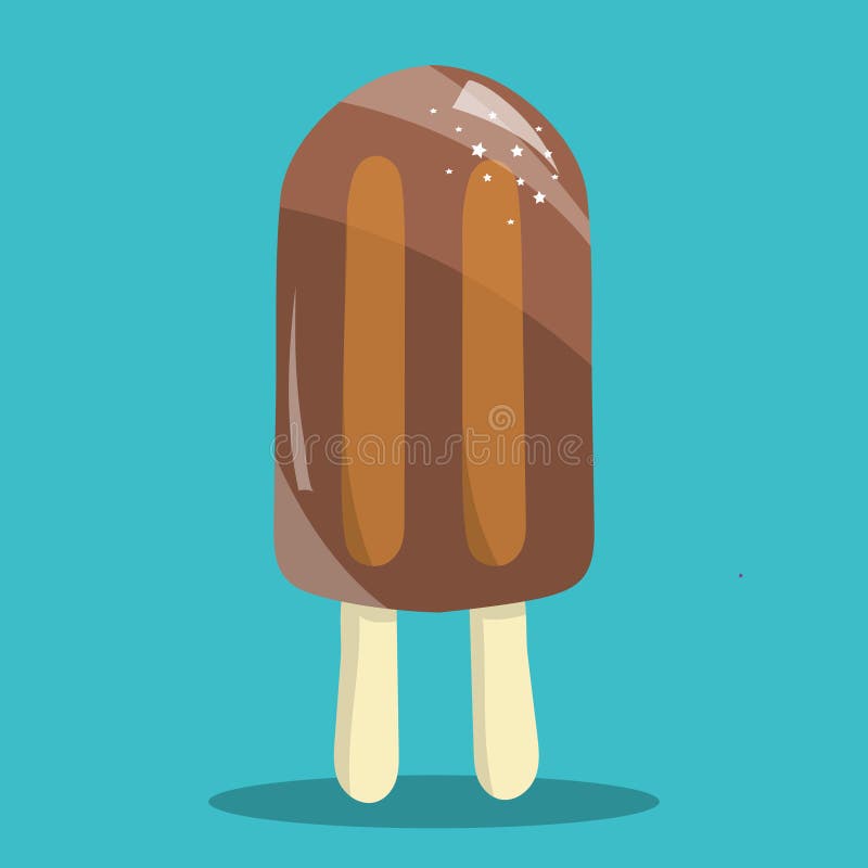 Popsicle 18 stock vector. Illustration of cartoon, vector - 198990534