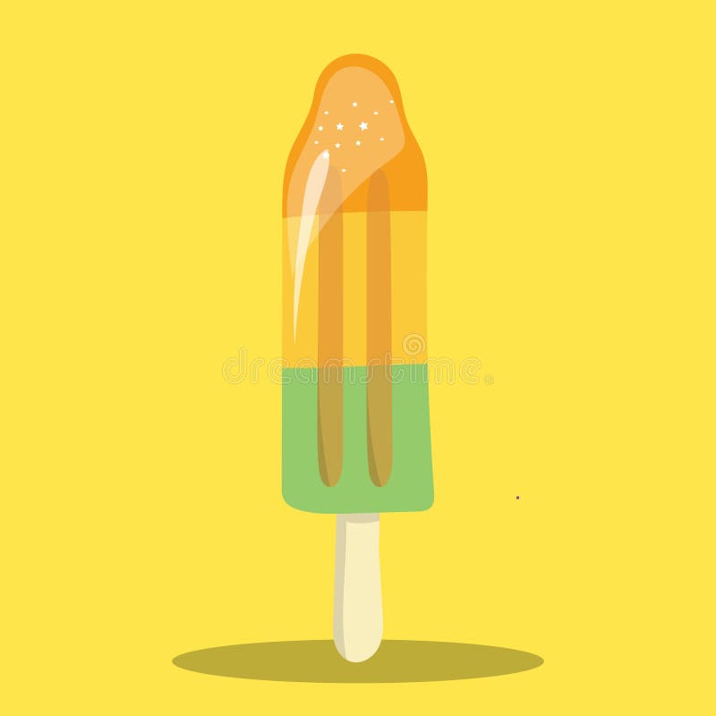 Popsicle 19 stock vector. Illustration of popsicle, cartoon - 198990535