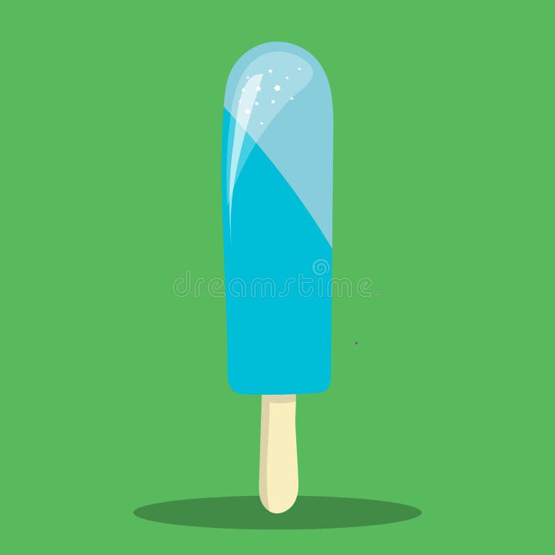 Popsicle 21 stock vector. Illustration of cartoon, vector - 198990537