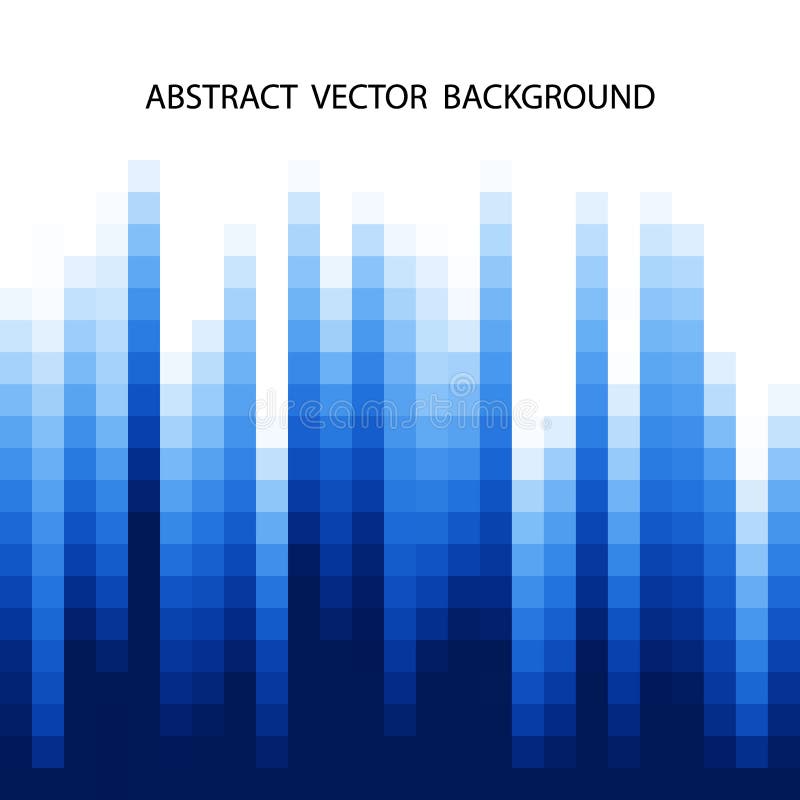 Popular Abstract Blue Square Tiles Light Background Vector. Eps 10 ...