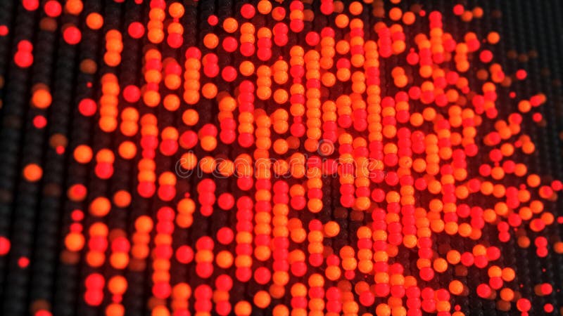 Popular Abstract Led Wall Light Futuristic Digital Wave Background 3d ...