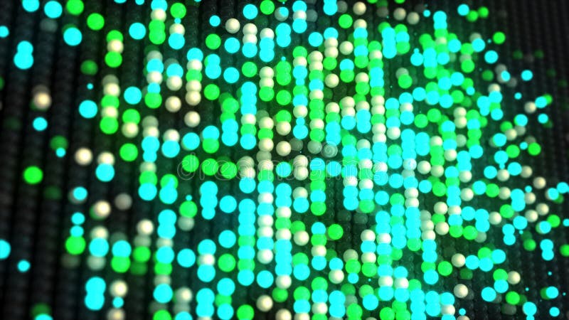 Popular Abstract Led Wall Light Futuristic Digital Wave Background 3d ...