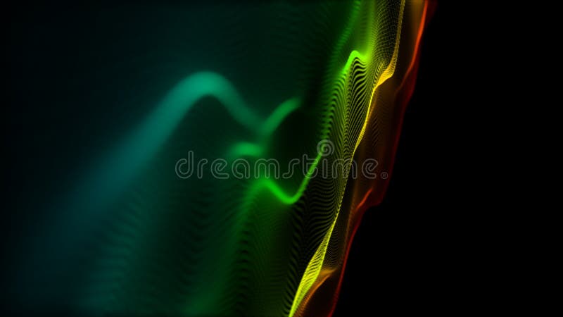 Popular Abstract Motion Background Digital Waving Surface. Seamless ...