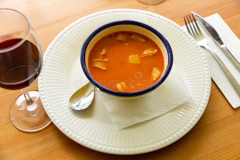 Pottage from Beans Stewed with Lamb and Vegetables Stock Photo - Image ...