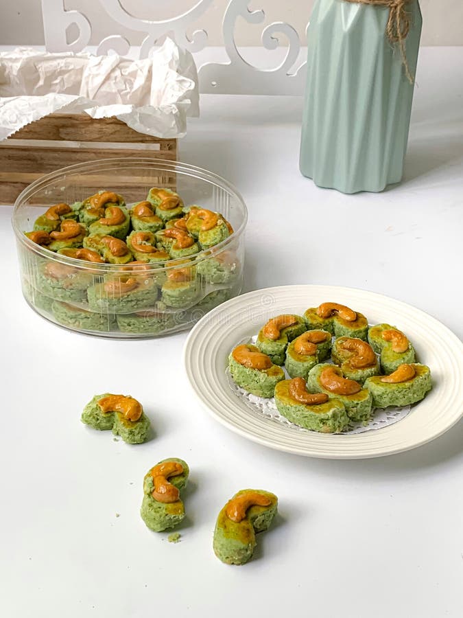 Hari Raya Cookies stock image. Image of tasty, chip - 246014641