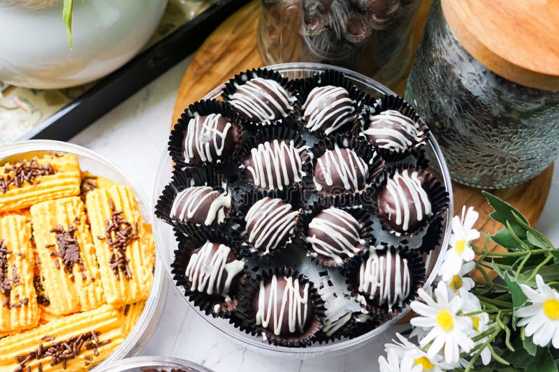 Popular Hari Raya Cookies in Malaysia Stock Image - Image of ramadan ...