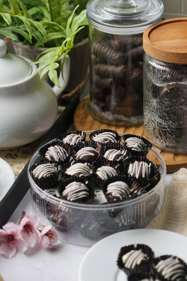 Popular Hari Raya Cookies in Malaysia Stock Image - Image of pastry ...