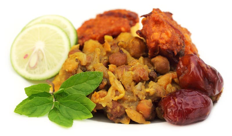 Popular Iftar Items for Holy Ramadan Stock Photo - Image of dated ...