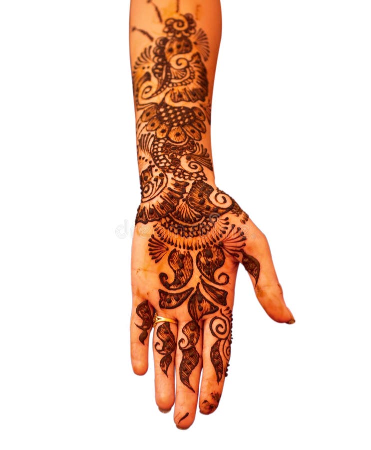 Mehandi Design stock photo. Image of floral, fingers - 104792128