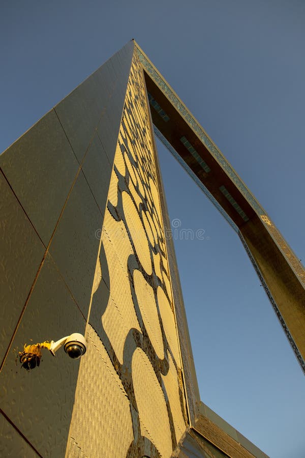 Popular Sightseeing and Attraction Building Known As Dubai Frame. UAE ...