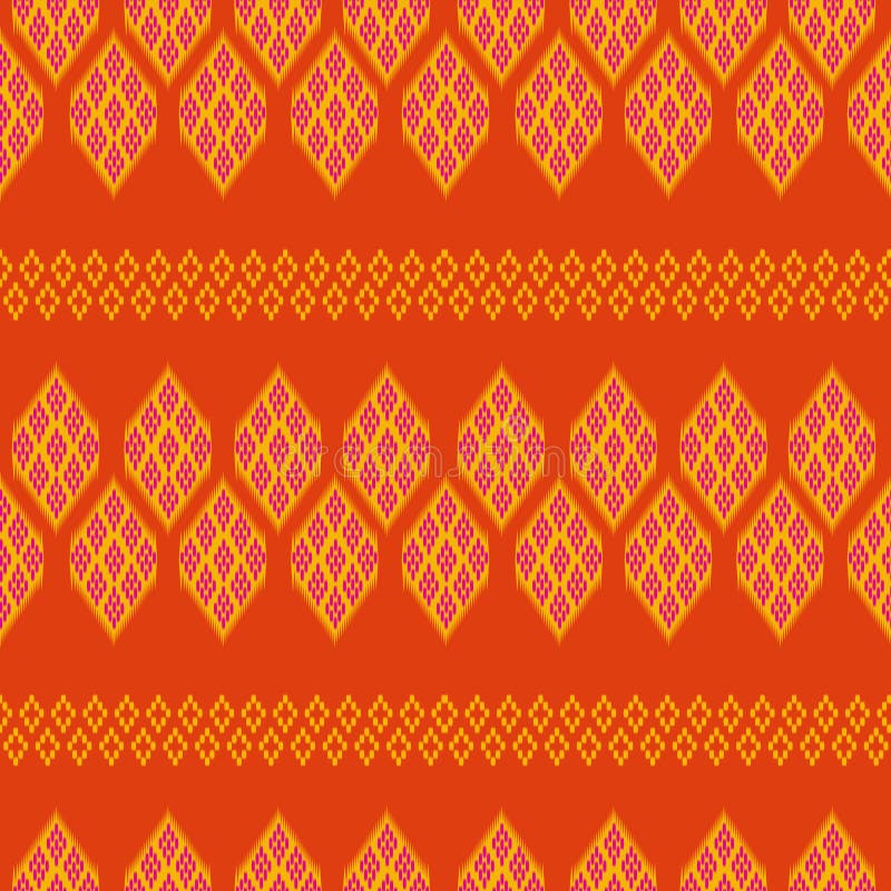 Popular Thai Pattern for Thai Textile Industry Stock Vector ...