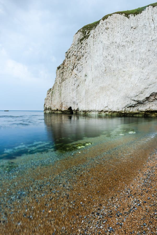 Popular Tourist Landmark, Cliffs in Dorset Stock Photo - Image of regis ...