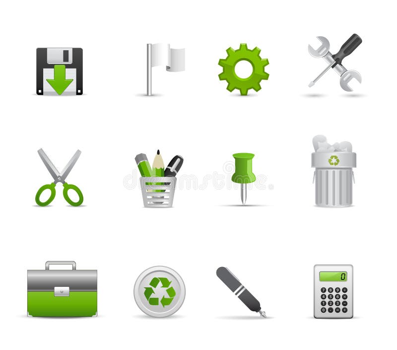 Computer arrow icons stock vector. Illustration of line - 13606254