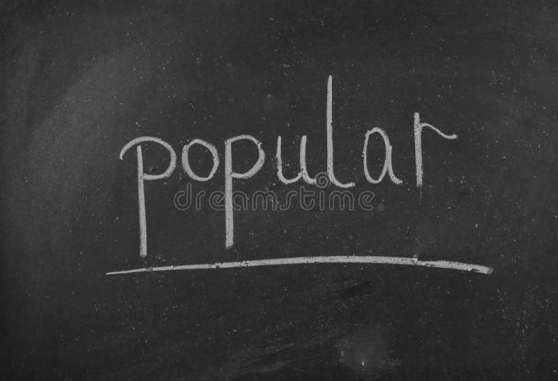 The Word Popular
