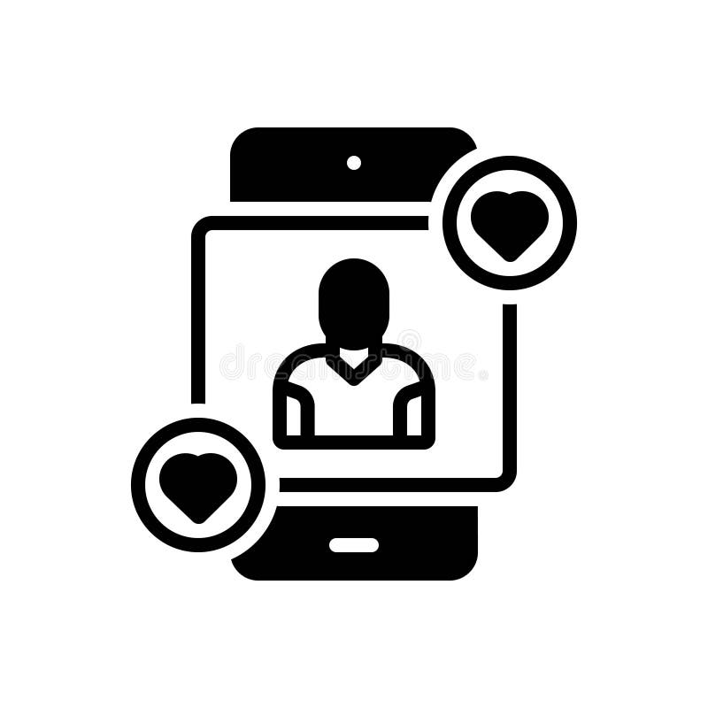 Black Solid Icon for Popularity, Fame and Prominence Stock Vector ...