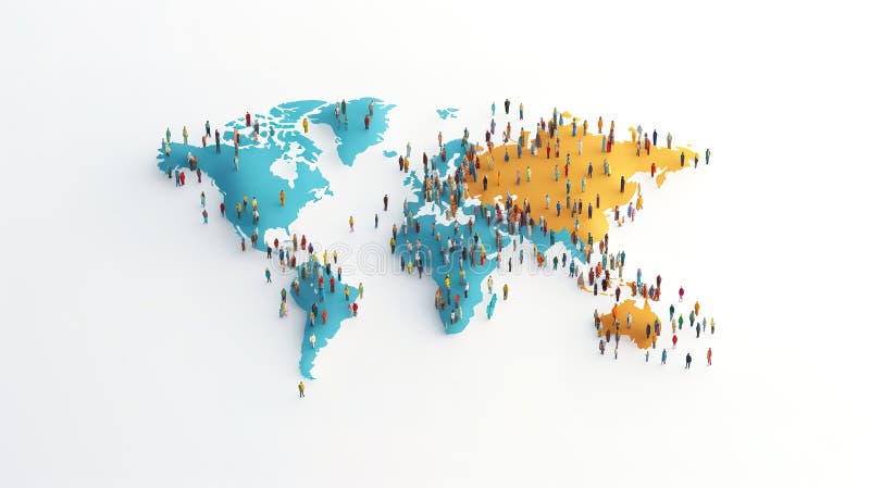 World Population Day Illustrations Generated from Population ...