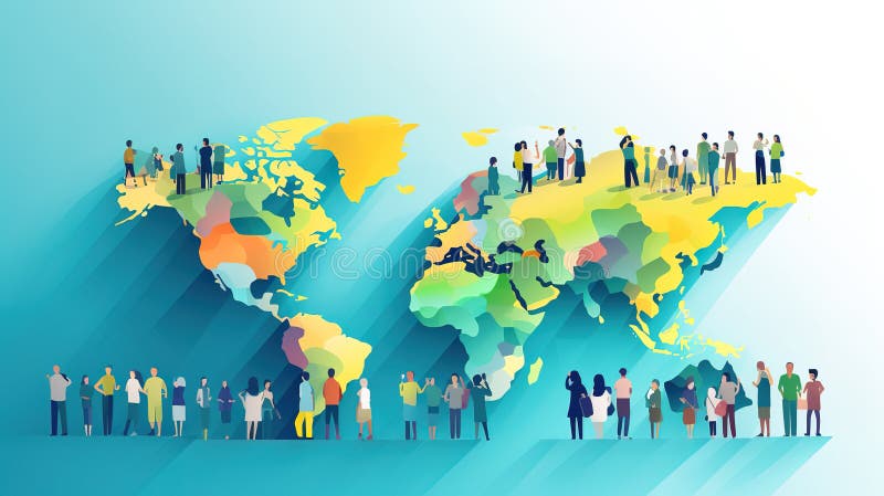 World Population Day Illustrations Generated from Population ...