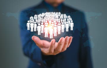 Population Decline Crisis Concept Stock Illustration - Illustration of ...