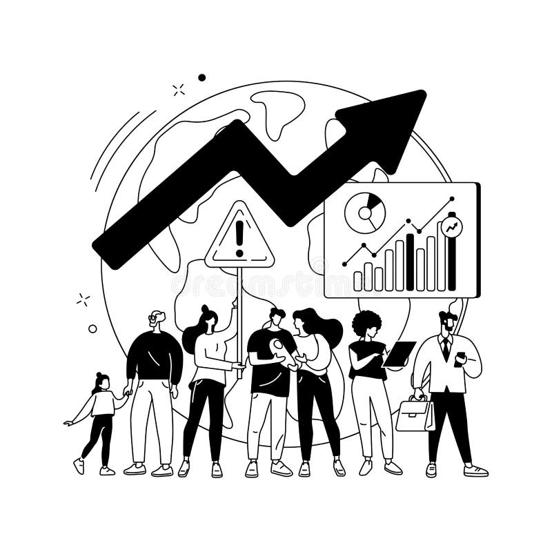 Population Growth Face Stock Illustrations – 39 Population Growth Face ...