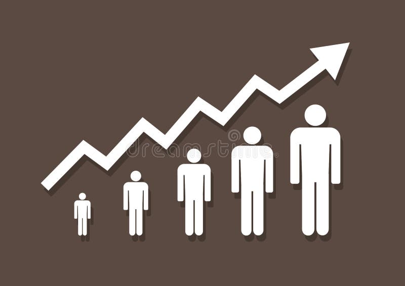 Population stock vector. Illustration of growth, people - 31765396