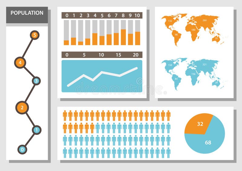 Population stock vector. Illustration of growth, people - 31765396