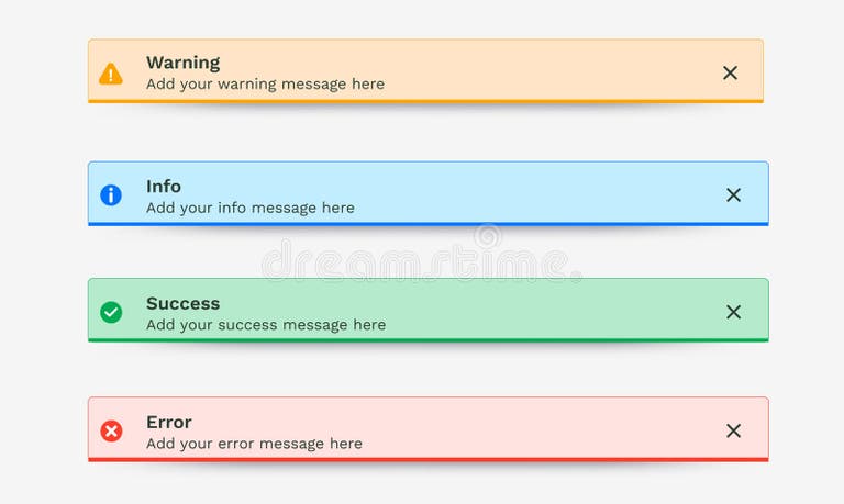 Toast Notification Stock Illustrations – 31 Toast Notification Stock ...