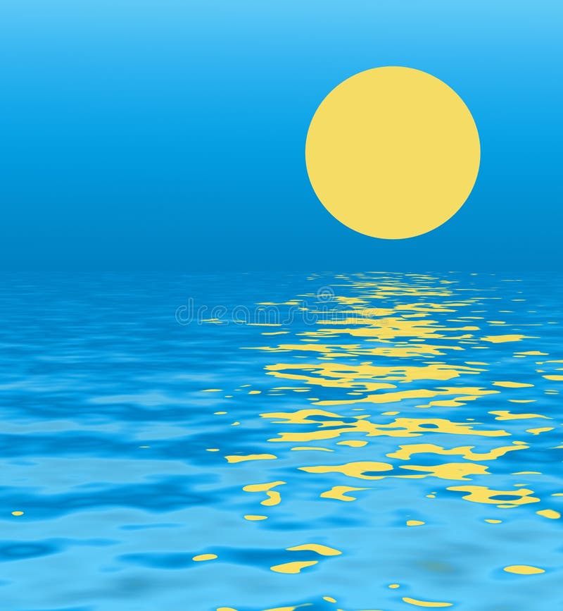 Desenho Plano Do Desenho Animado Solar Azul Ilustração do Vetor ...