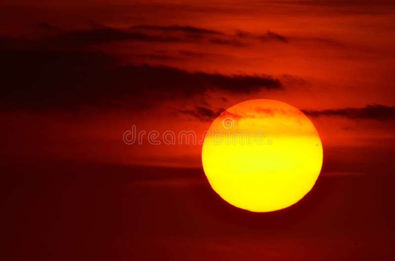 Belo pôr do sol foto de stock. Imagem de imagem, foto - 23024316