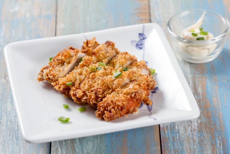 Porc frit par Japonais image stock. Image du nourriture - 32920941