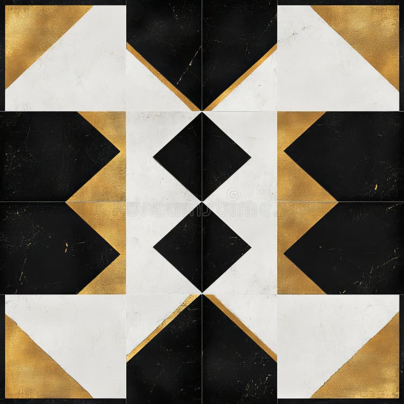 Porcelain Ceramic Floor Tiles, Geometric Marble Floor Tiles Stock Image ...