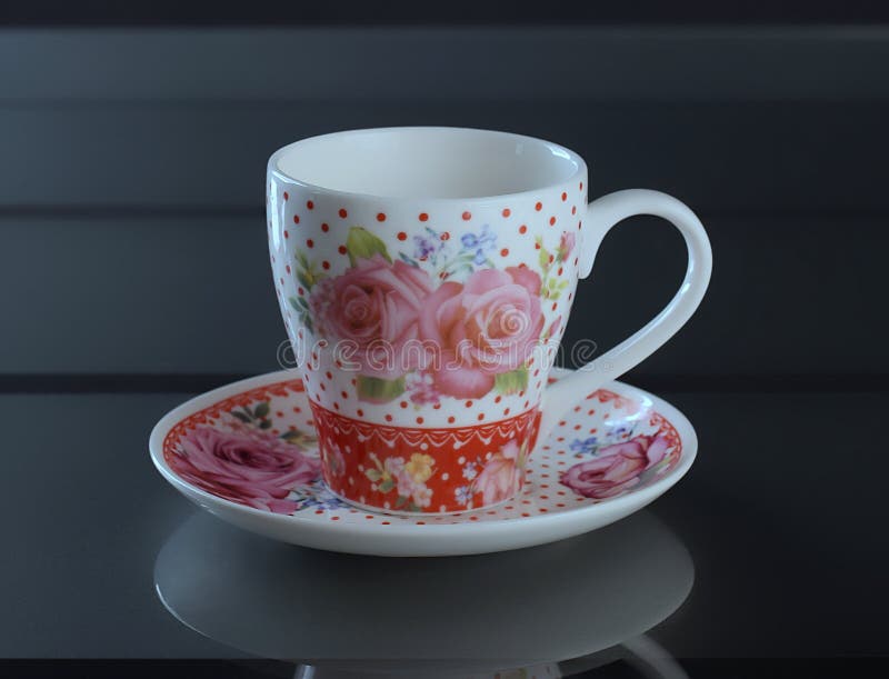 Porcelain cup of coffee stock photo. Image of texture - 86493176