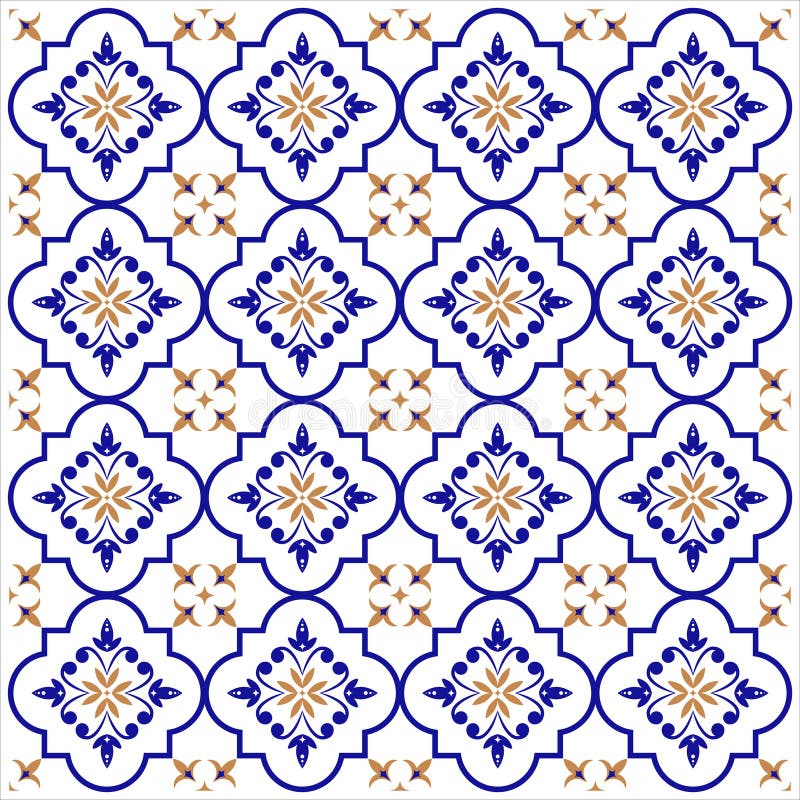 Porcelain Flower Pattern, Foral Tile Pattern, Tile Pattern Seamless ...