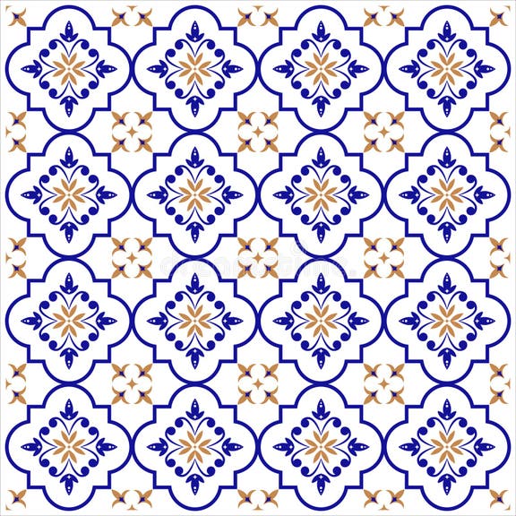 Porcelain Flower Pattern, Foral Tile Pattern, Tile Pattern Seamless ...