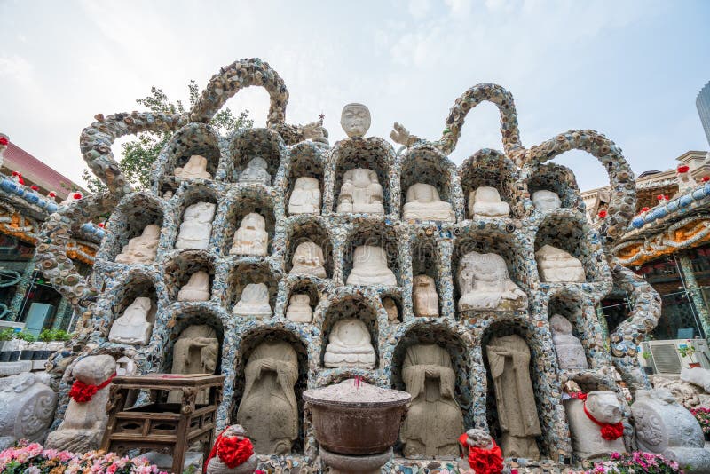 Porcelain House in Tianjin, China Stock Image - Image of porcelain ...
