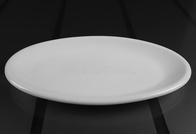 Porcelain Round Shallow Dish Stock Image - Image of bowl, shallow: 86413587